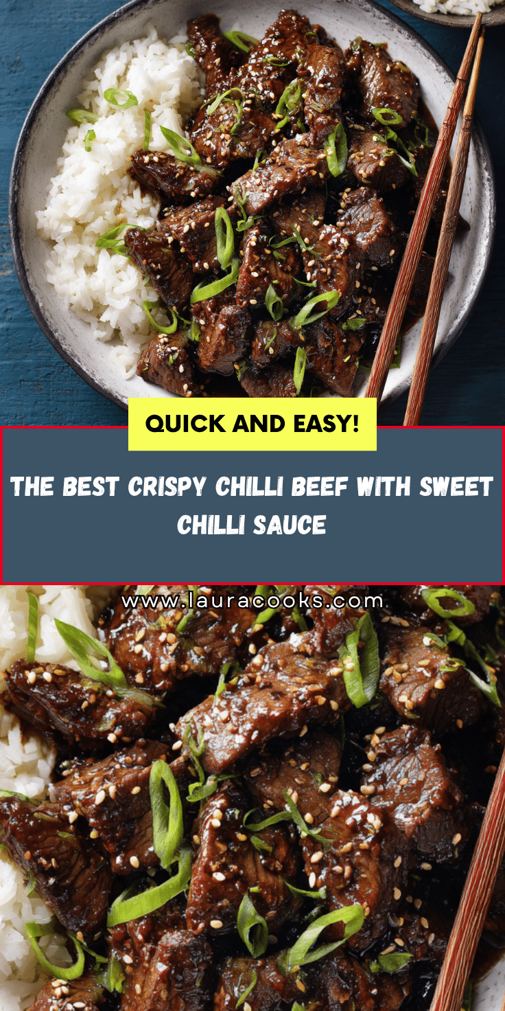 Crispy Chilli Beef (with Sweet Chilli) | Laura Cooks