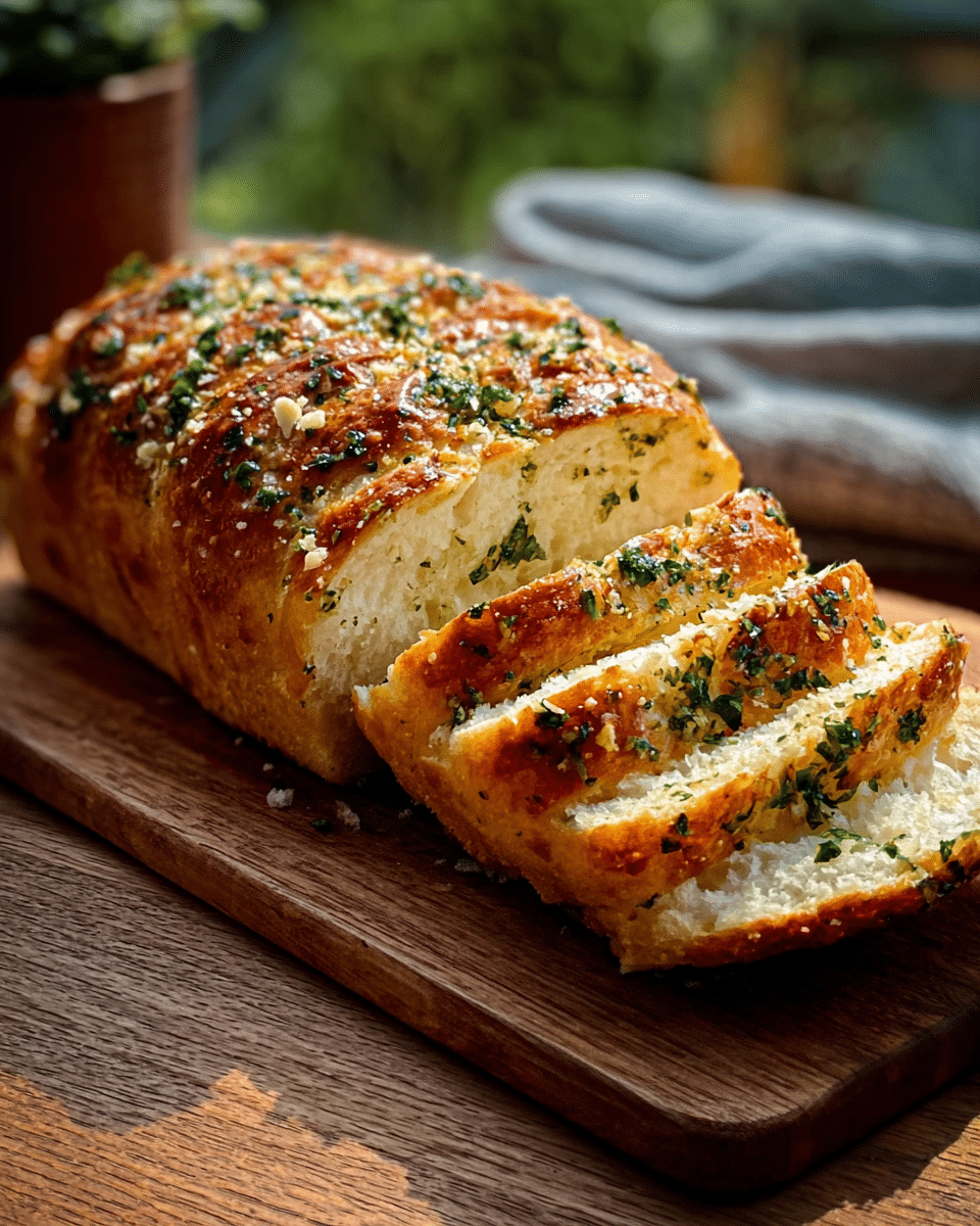Italian Herbs and Cheese Bread Recipe - Homemade Aromatic Delight