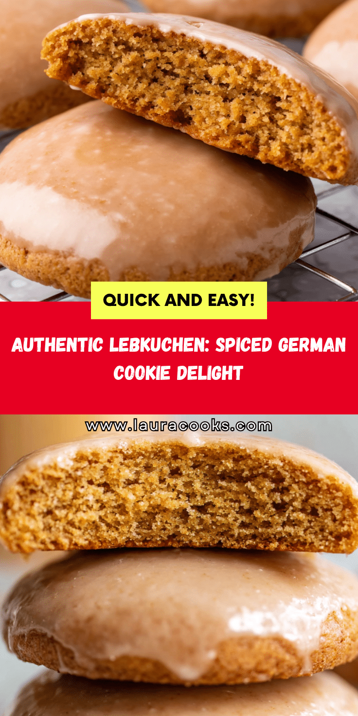 Best Lebkuchen Recipe: Warm & Spiced German Spice Cookies
