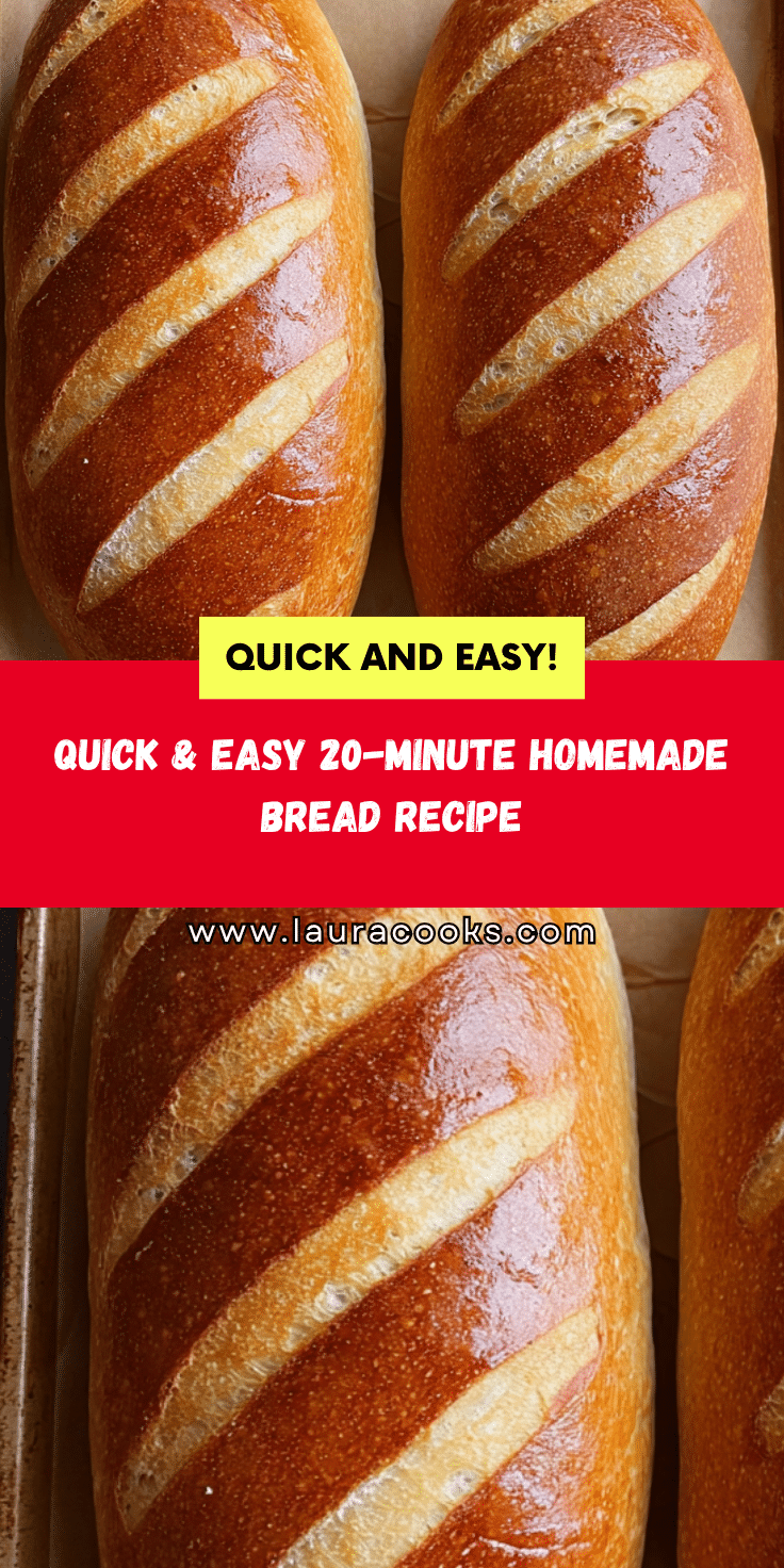 20-Minute Homemade Bread Recipe: Quick & Comforting Baking
