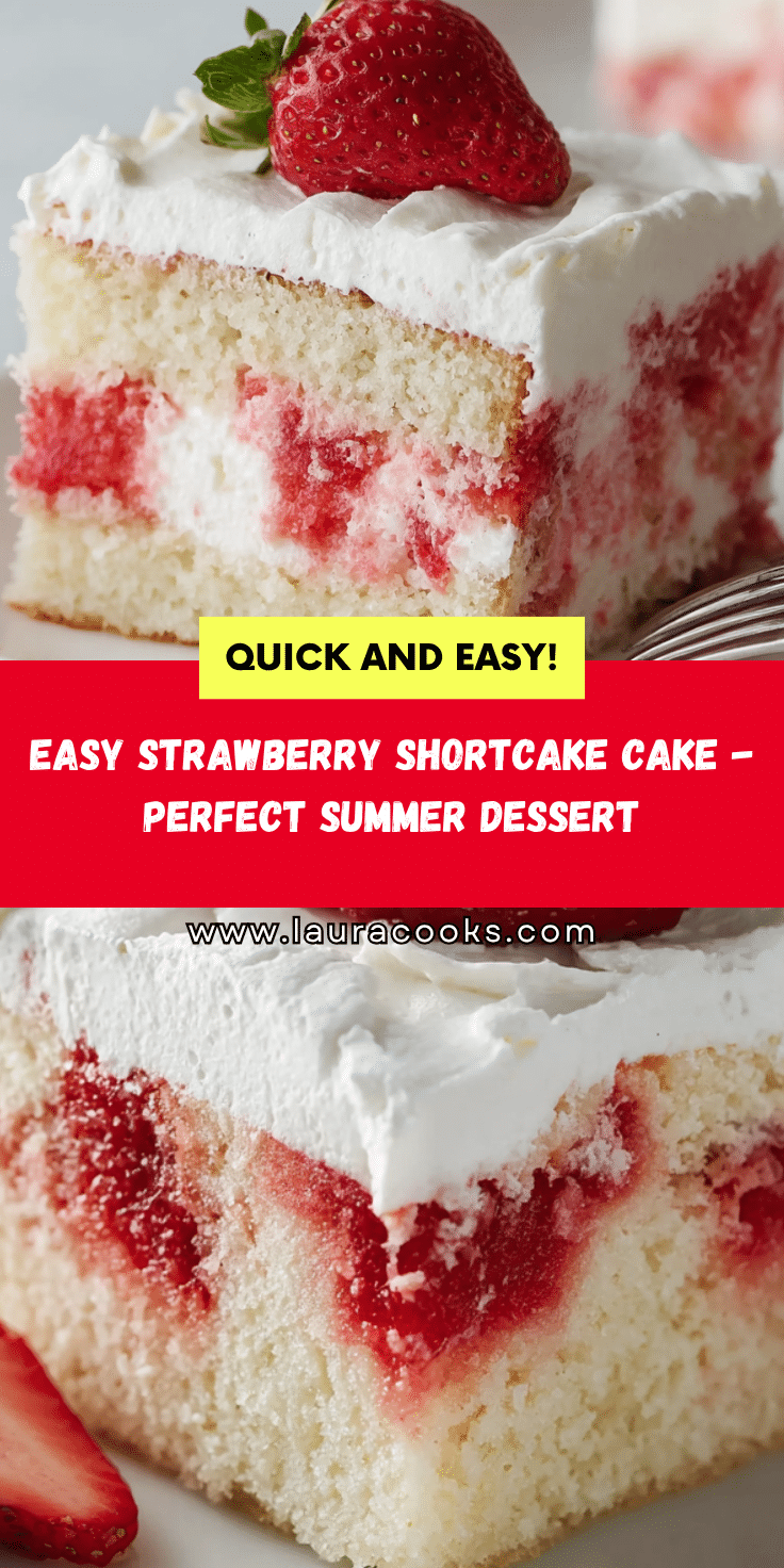 Strawberry Shortcake Cake Recipe: Irresistible Summer Dessert