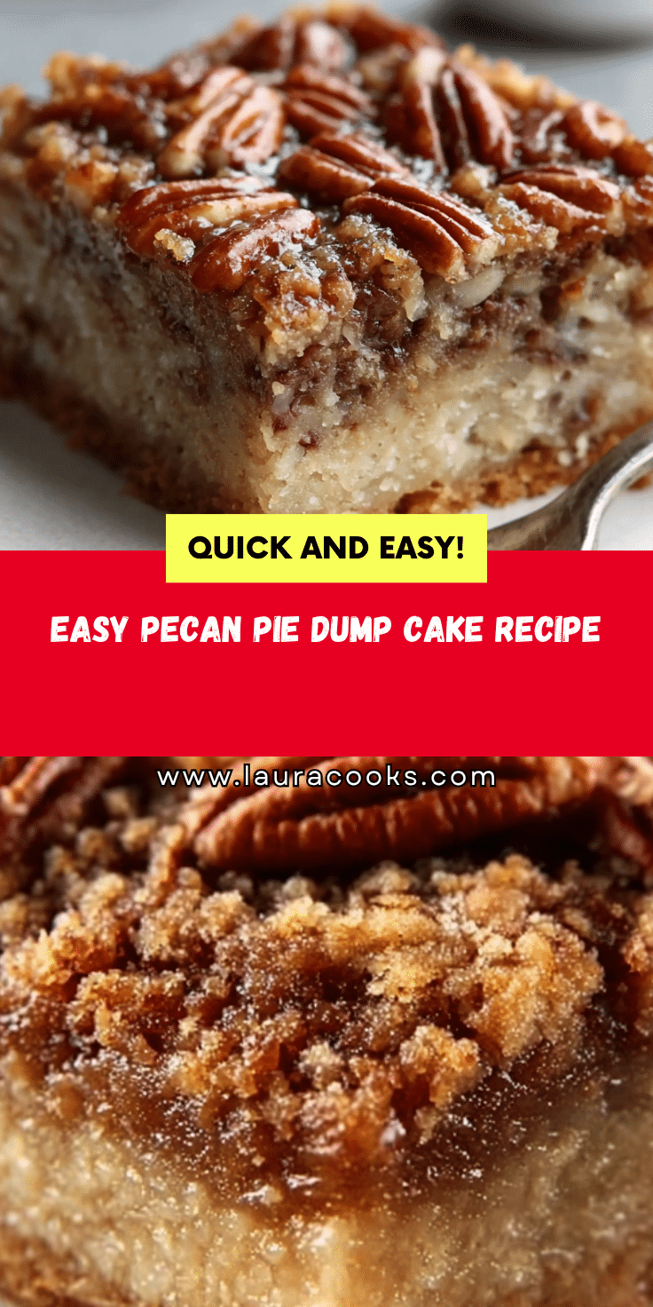 Pecan Pie Dump Cake Recipe: Irresistible Southern Flavors