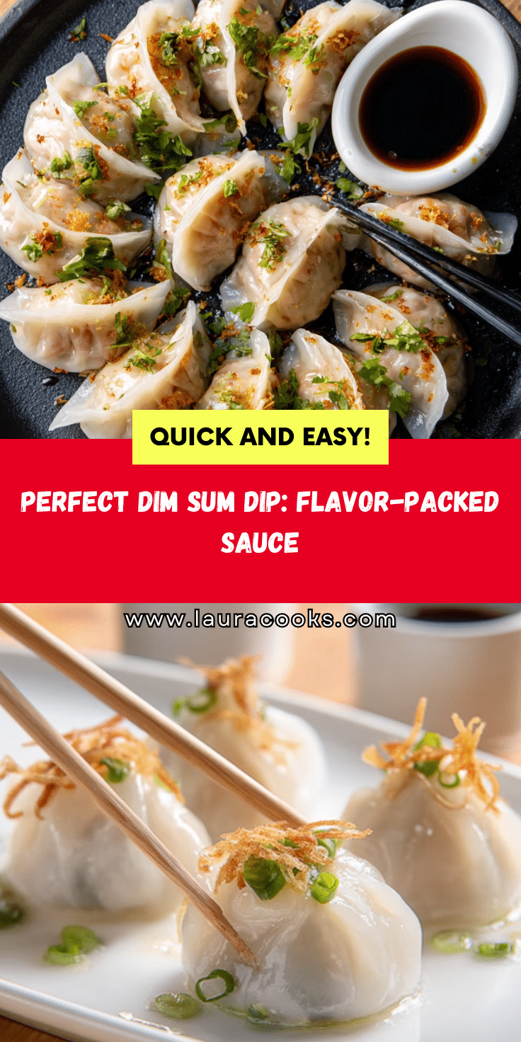 Dim Sum with the Best Dipping Sauce | Laura Cooks