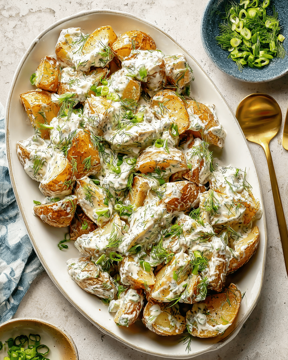 Crispy Potato Salad Recipe: A Flavorful Picnic Delight