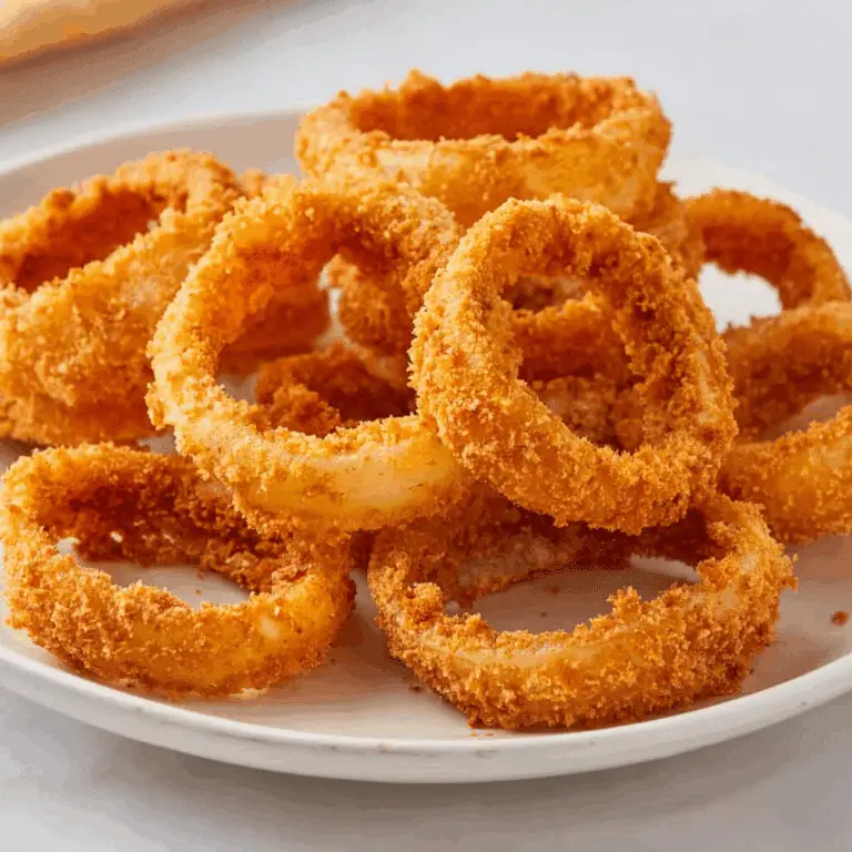 1 Large Sweet Onion Crispy Onion Rings Recipe