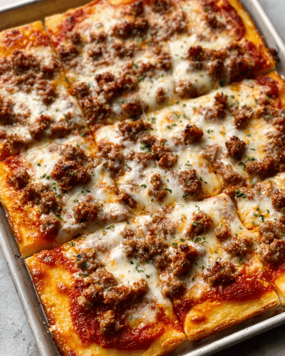 School Pizza Recipe: Taste the Nostalgic Cafeteria Pizza