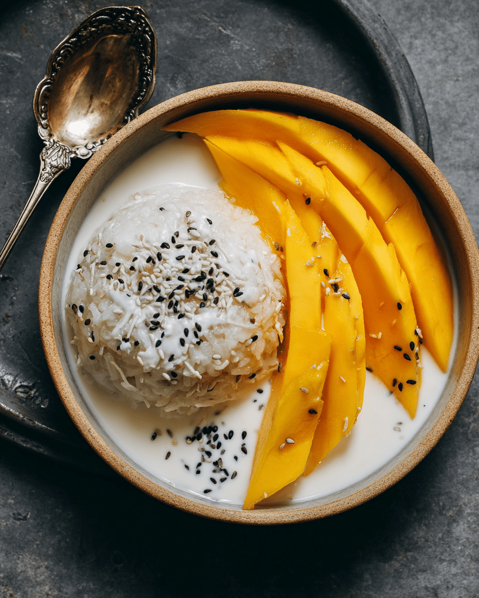 Mango Sticky Rice Recipe: Taste the Tropical Bliss of Thai Dessert