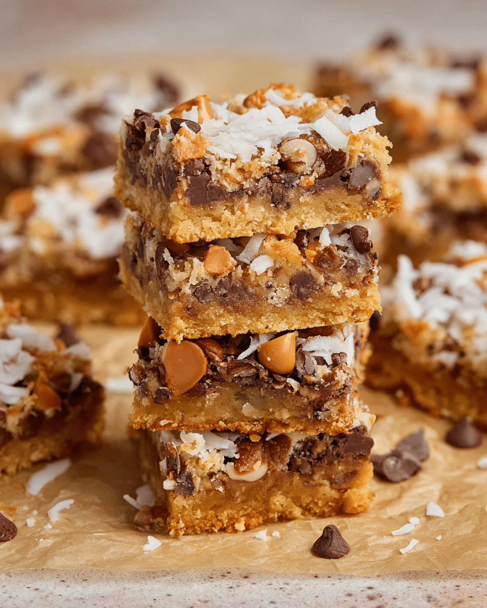 Easy 7 Layer Bars Recipe - Irresistible Magic Cookie Bars