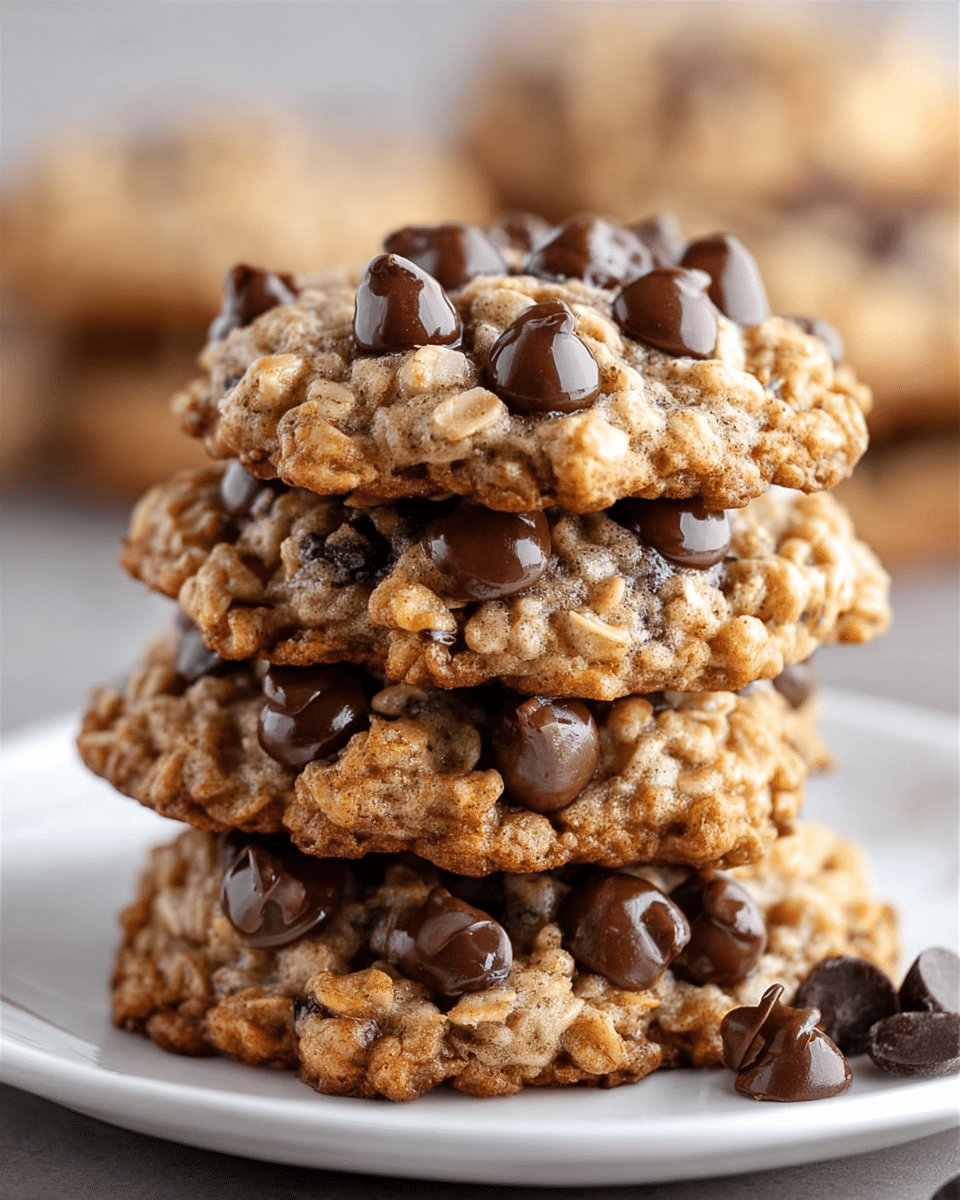 Crispy Chocolate Chip Rice Krispie Cookies | Laura Cooks