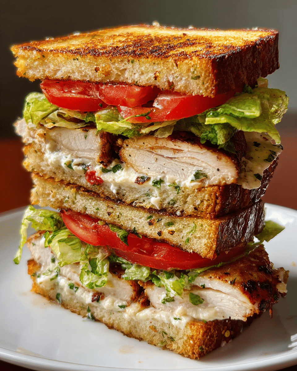 Grilled Chicken Caprese Sandwich Recipe - Gourmet Italian Delight