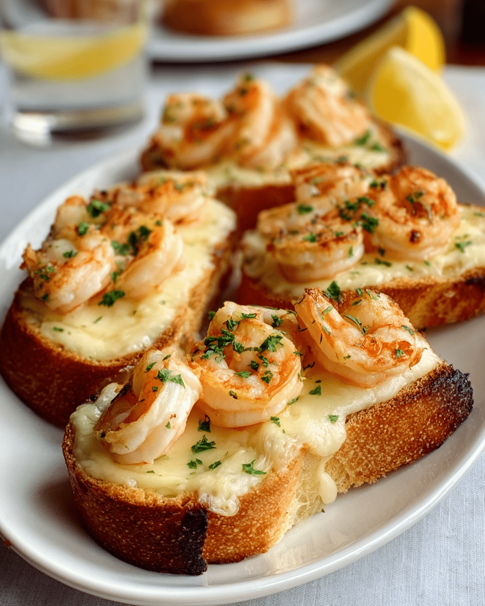 Crabby Shrimp-Stuffed Garlic Bread Bombs: Decadent Seafood Appetizer Recipe