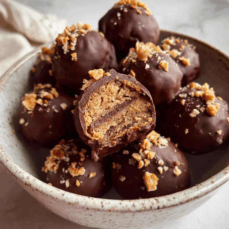 Peanut Butter Balls Recipe - Rich & Creamy No-Bake Delight