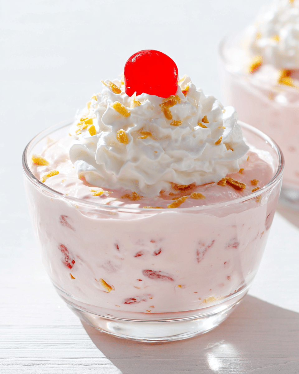 Banana Split Fluff Recipe - Easy and Crowd-Pleasing Dessert