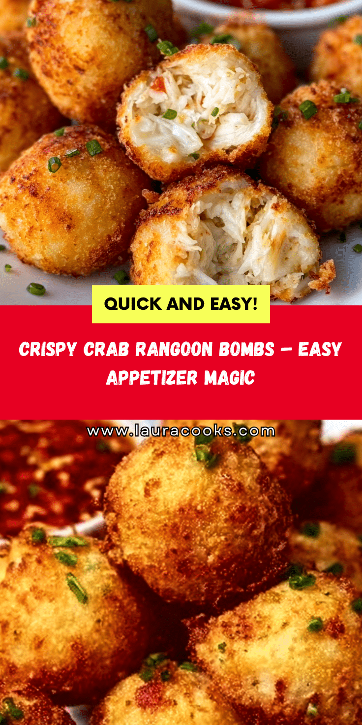 Crab Rangoon Bombs Recipe: Irresistibly Cheesy & Crispy Appetizer