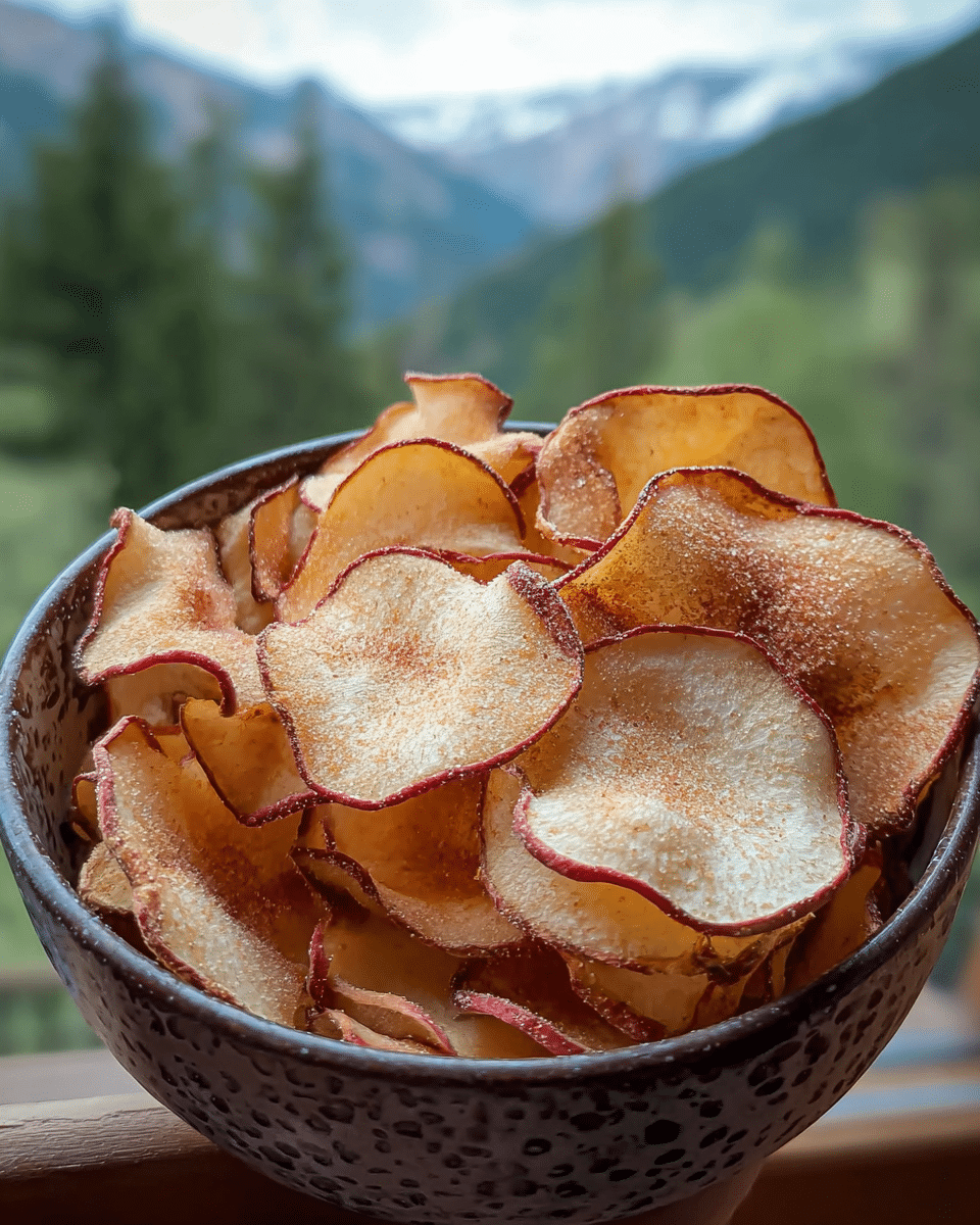 Air Fryer Apple Chips Recipe - Crispy & Healthy Snack