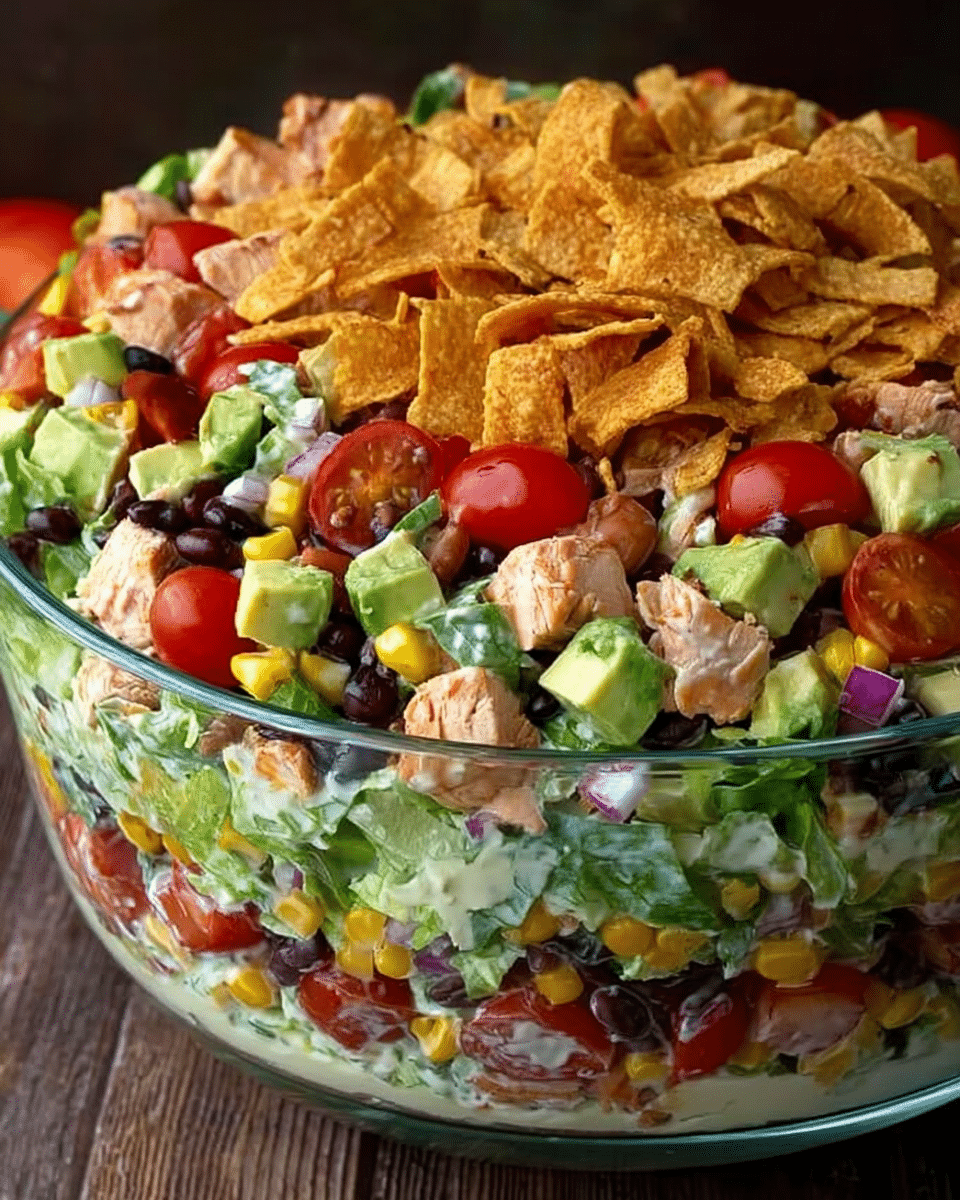Tex-Mex Chopped Chicken Salad: Vibrant Tex-Mex Delight