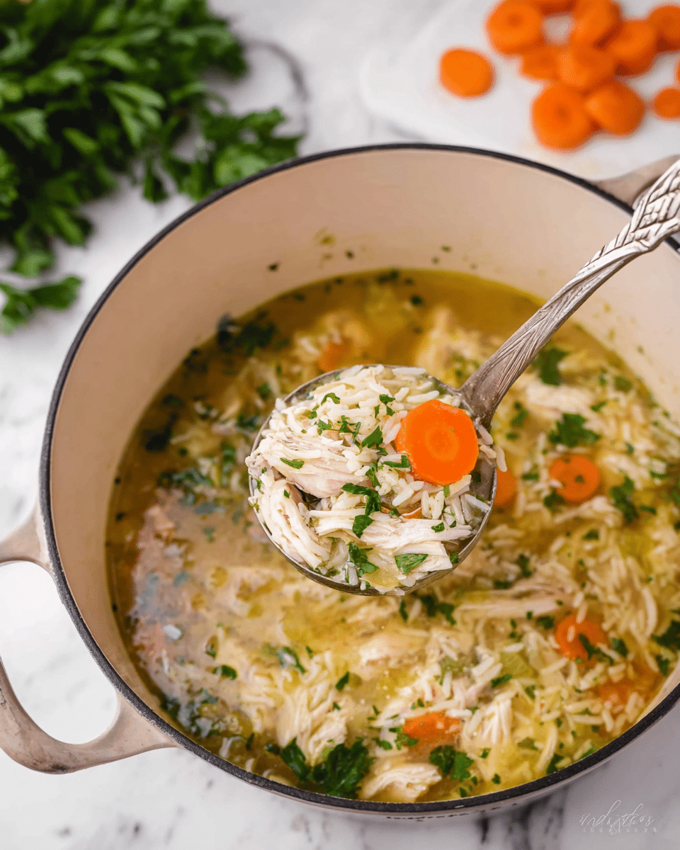Chicken and Rice Soup Recipe: Comforting Homemade Meal