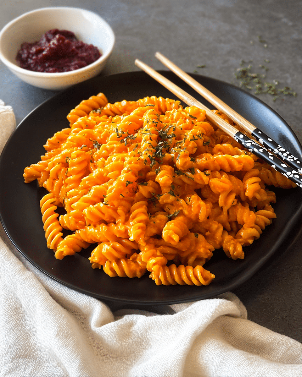 Gochujang Pasta: Spicy Korean Red Chili Paste Delight