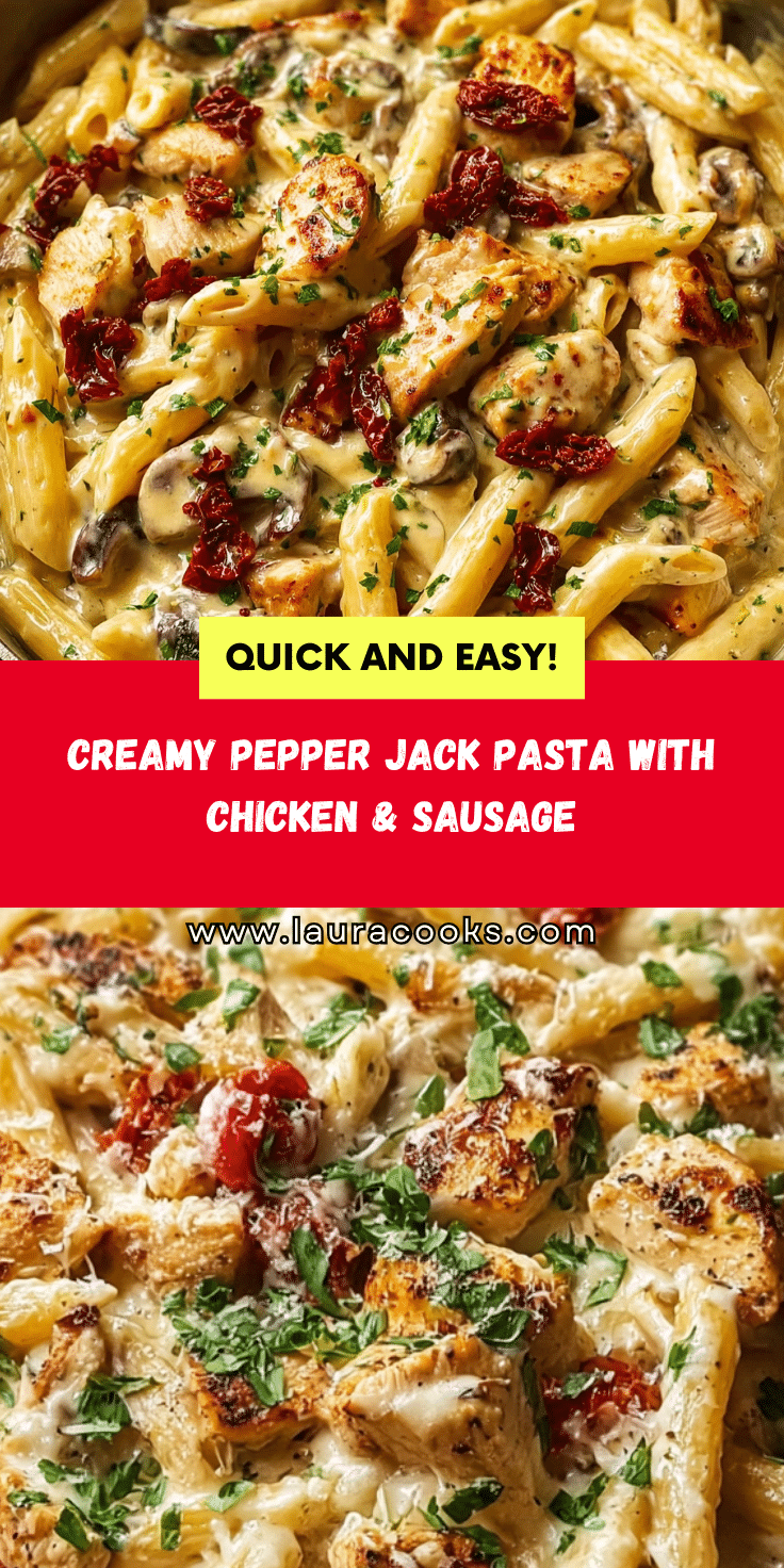 Creamy Pepper Jack Pasta: A Flavorful Dinner Delight