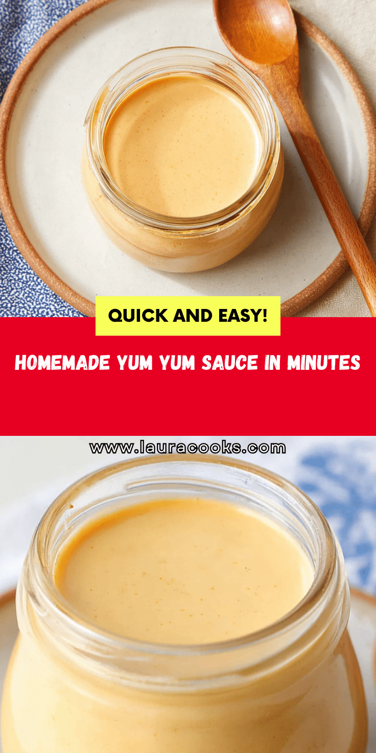 Easy Yum Yum Sauce Recipe: Flavorful Hibachi-Inspired Homemade Sauce