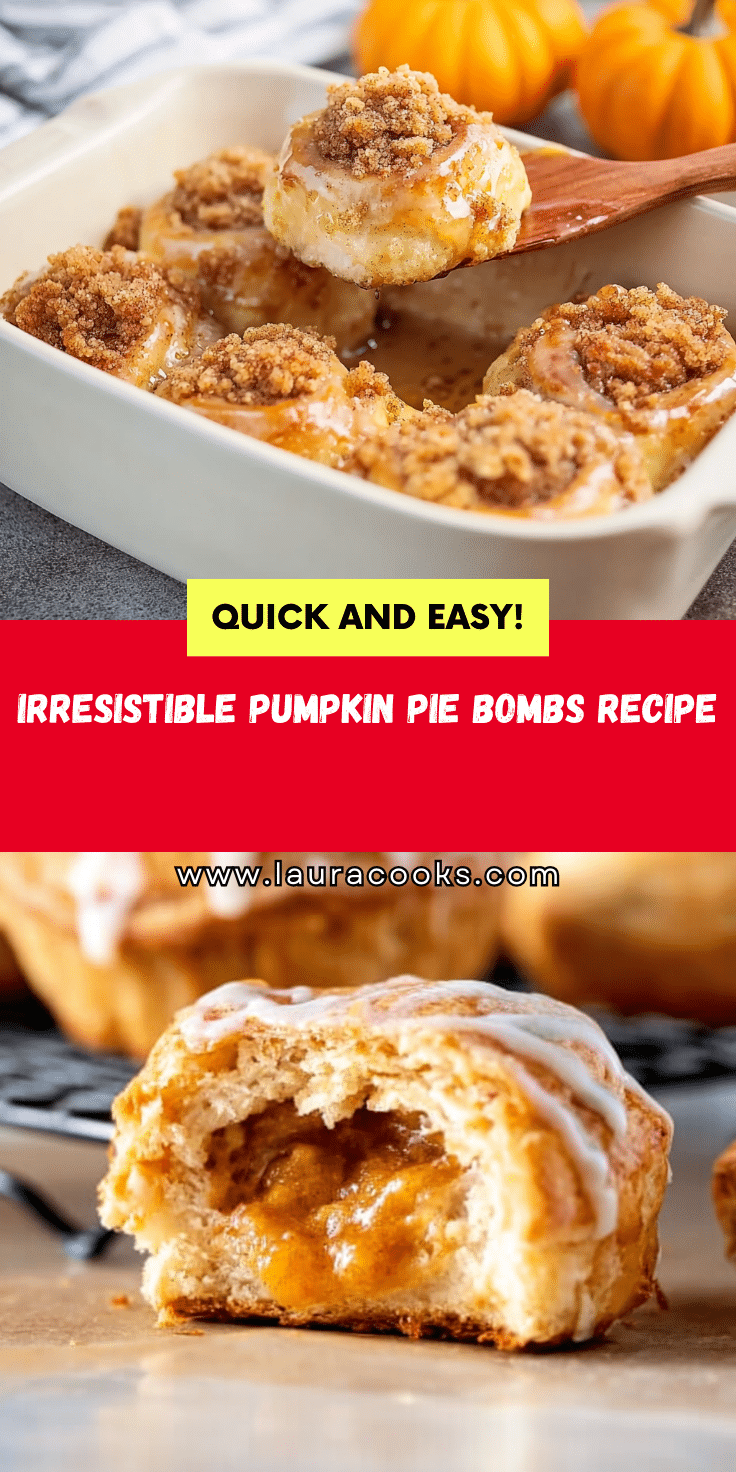 Pumpkin Pie Bombs Recipe: Delight in Creamy Pumpkin Filling