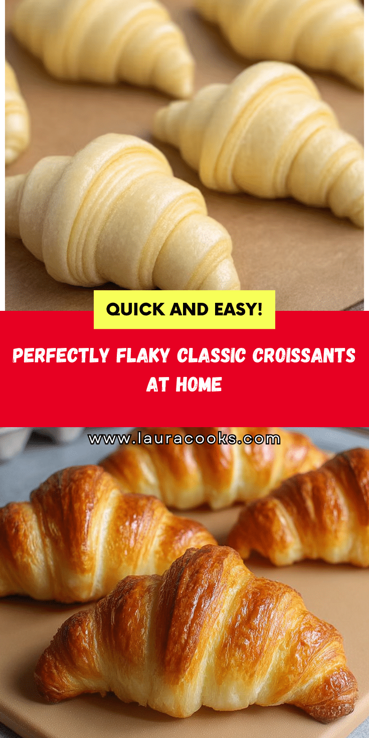 Classic Buttery Croissants Recipe: Quick and Homemade
