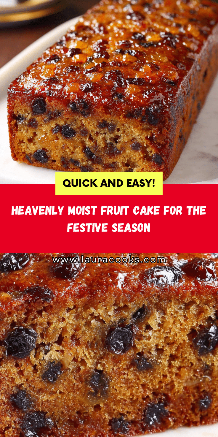 Heavenly Moist Fruit Cake Recipe - Pure Nostalgia and Comfort