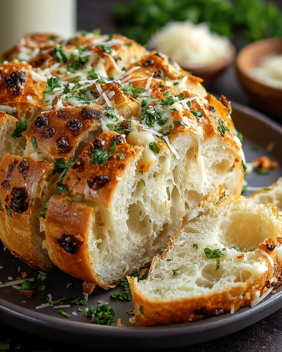 Italian Herbs and Cheese Bread Recipe: Homemade Savory Delight