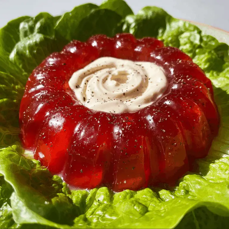 Old Fashioned Tomato Aspic Recipe: Nostalgic Savory Jelly