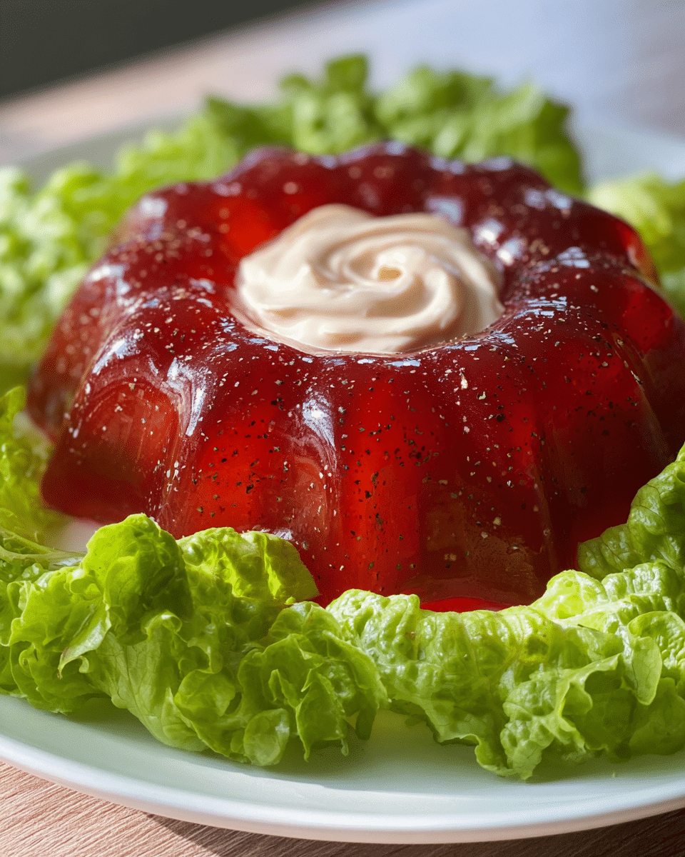 Old Fashioned Tomato Aspic Recipe: Nostalgic Savory Jelly