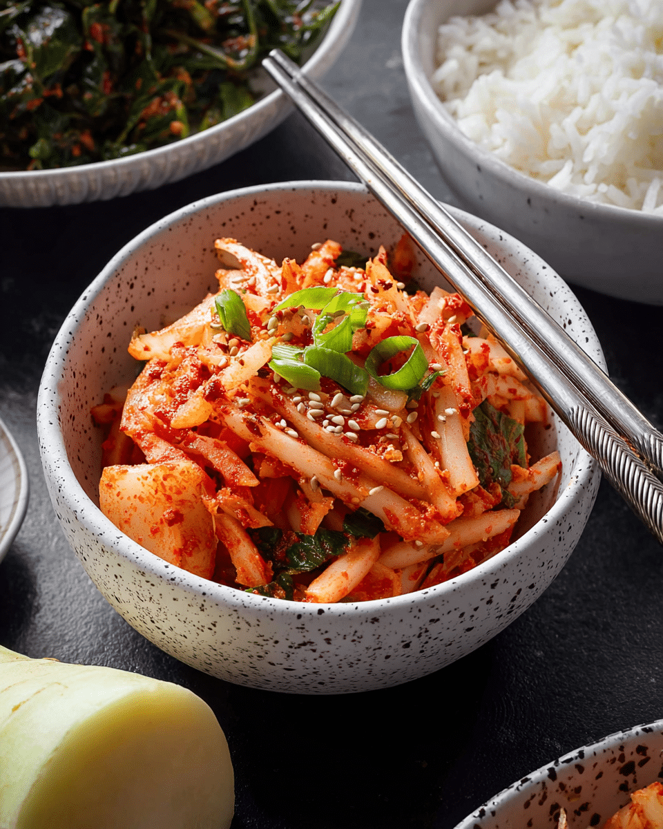 Spicy Radish Salad Recipe - Bold Korean Flavors in Minutes