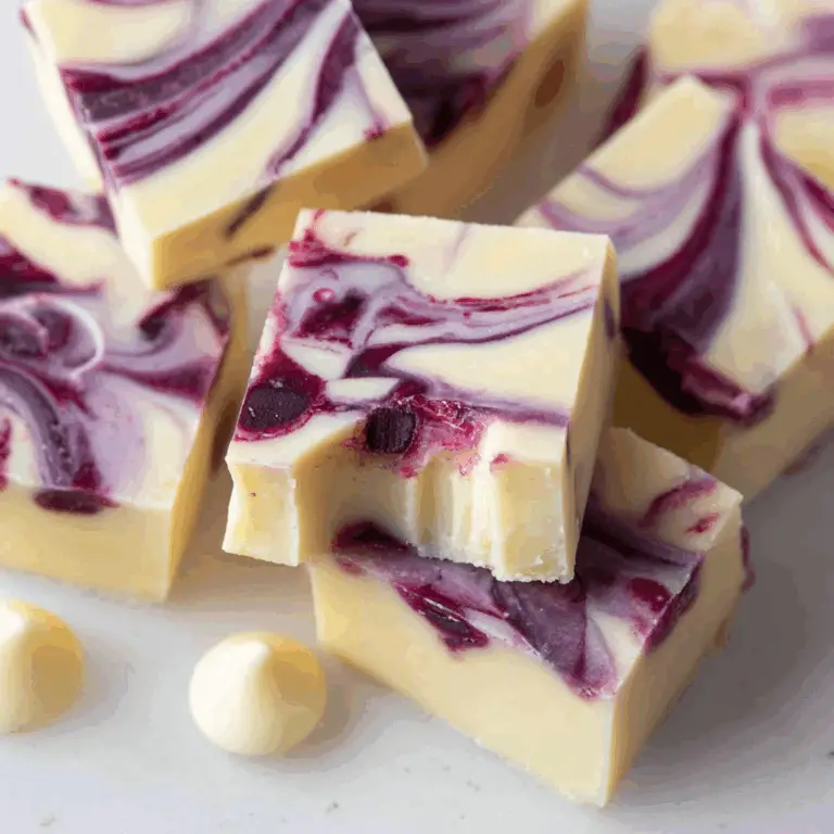 Blueberry Fudge Recipe: Creamy Indulgence with a Tart Twist