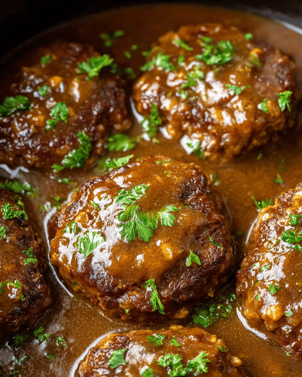 Slow Cooker Salisbury Steaks: Cozy Comfort for Family Dinners
