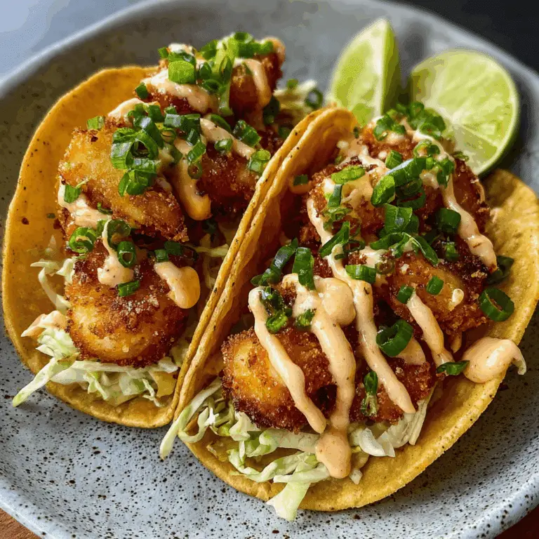 Coconut Shrimp Tacos Recipe: A Tropical Twist on Taco Night