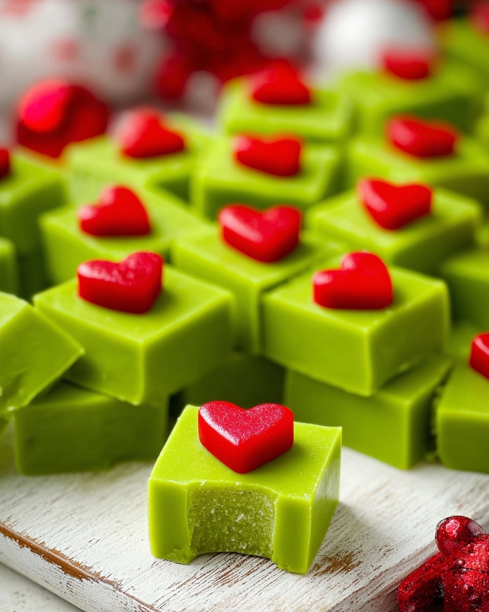 Grinch Fudge Recipe: A Festive Holiday Delight