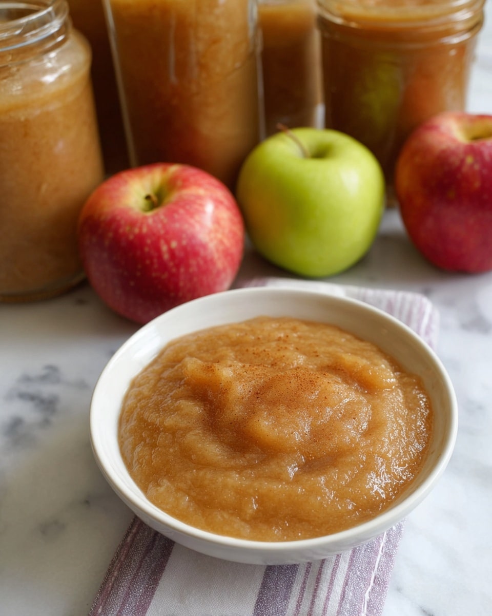 Easy No-Peel Applesauce: Homemade Freezer Delight