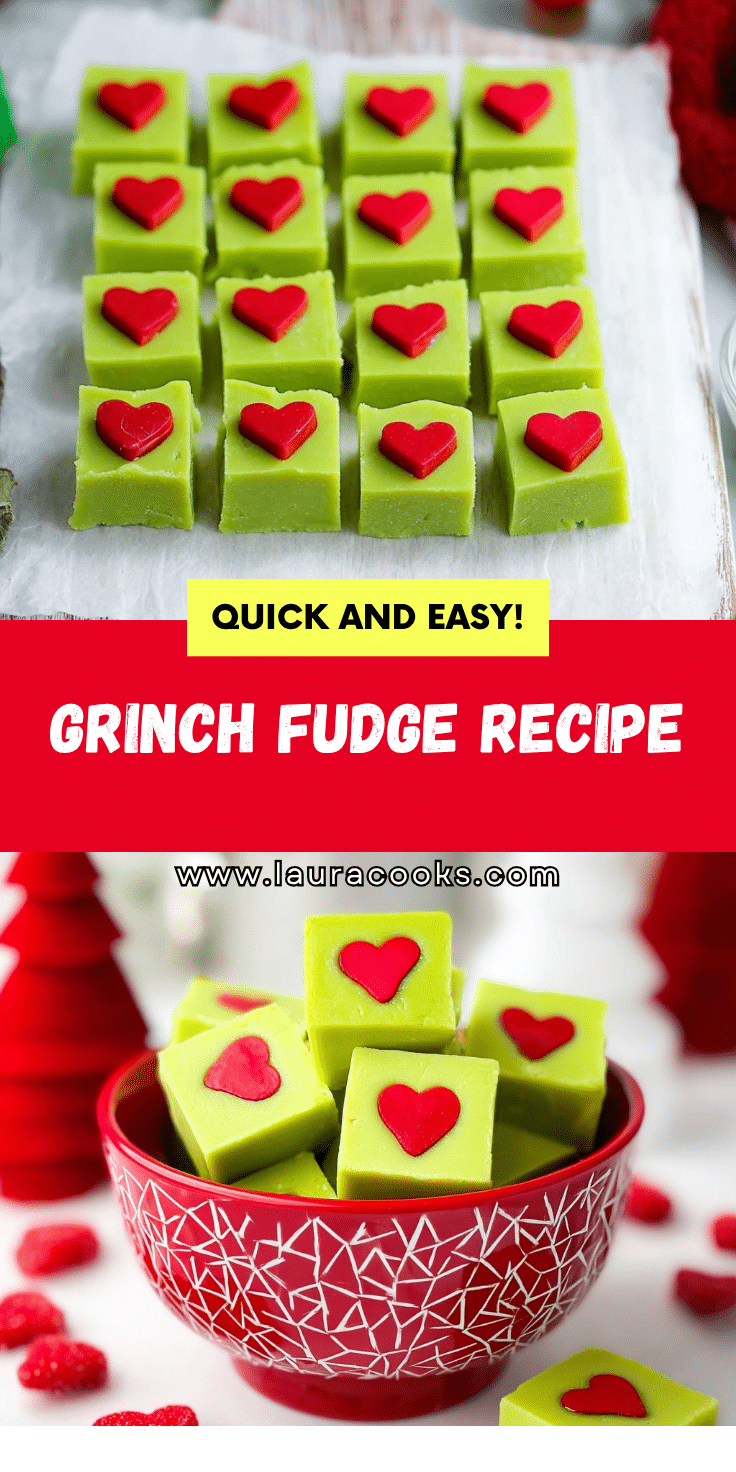 Grinch Fudge Recipe: A Festive Holiday Delight