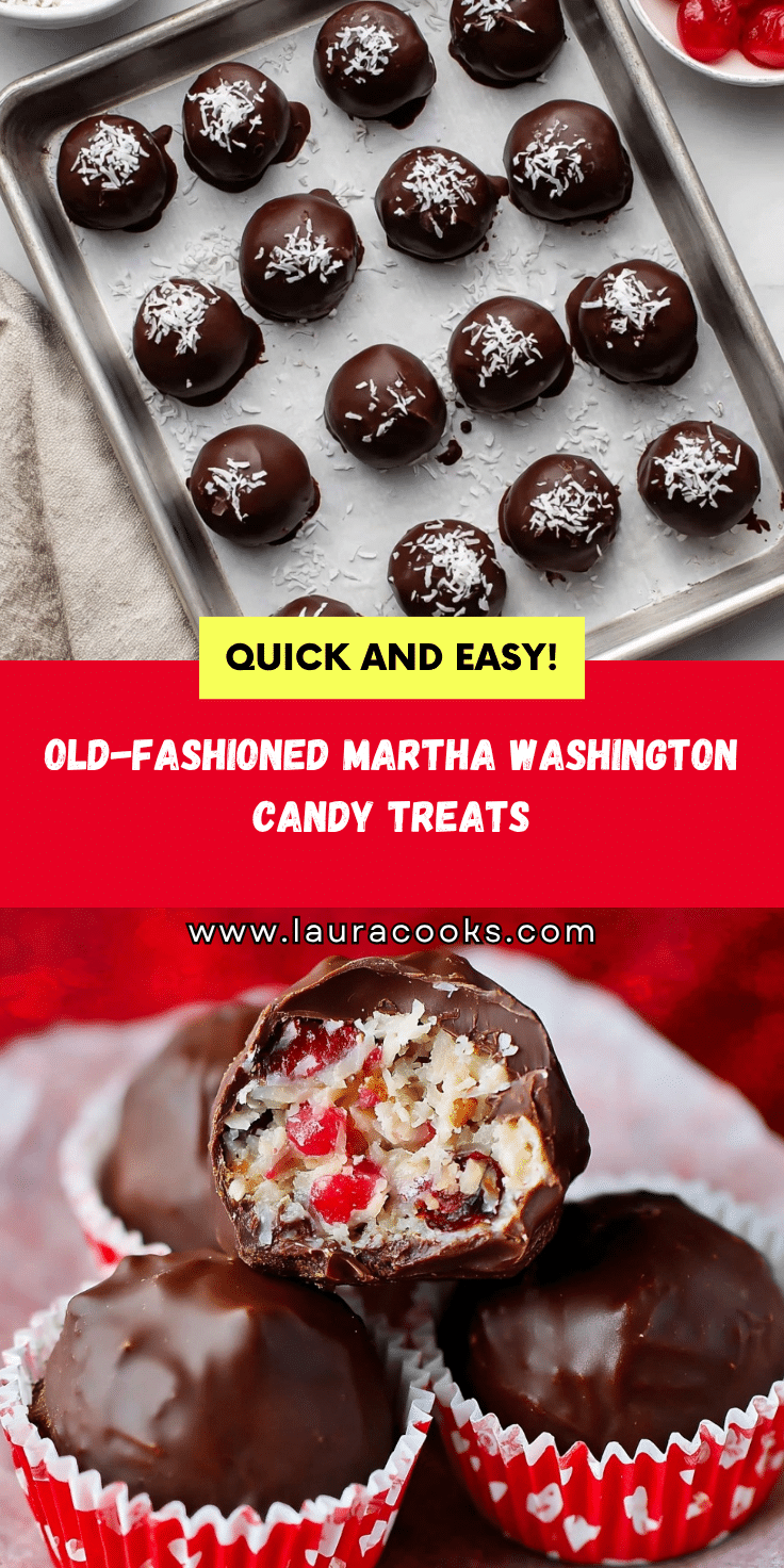 Martha Washington Candy Delight: Irresistible Coconut-Pecan Cherry ...