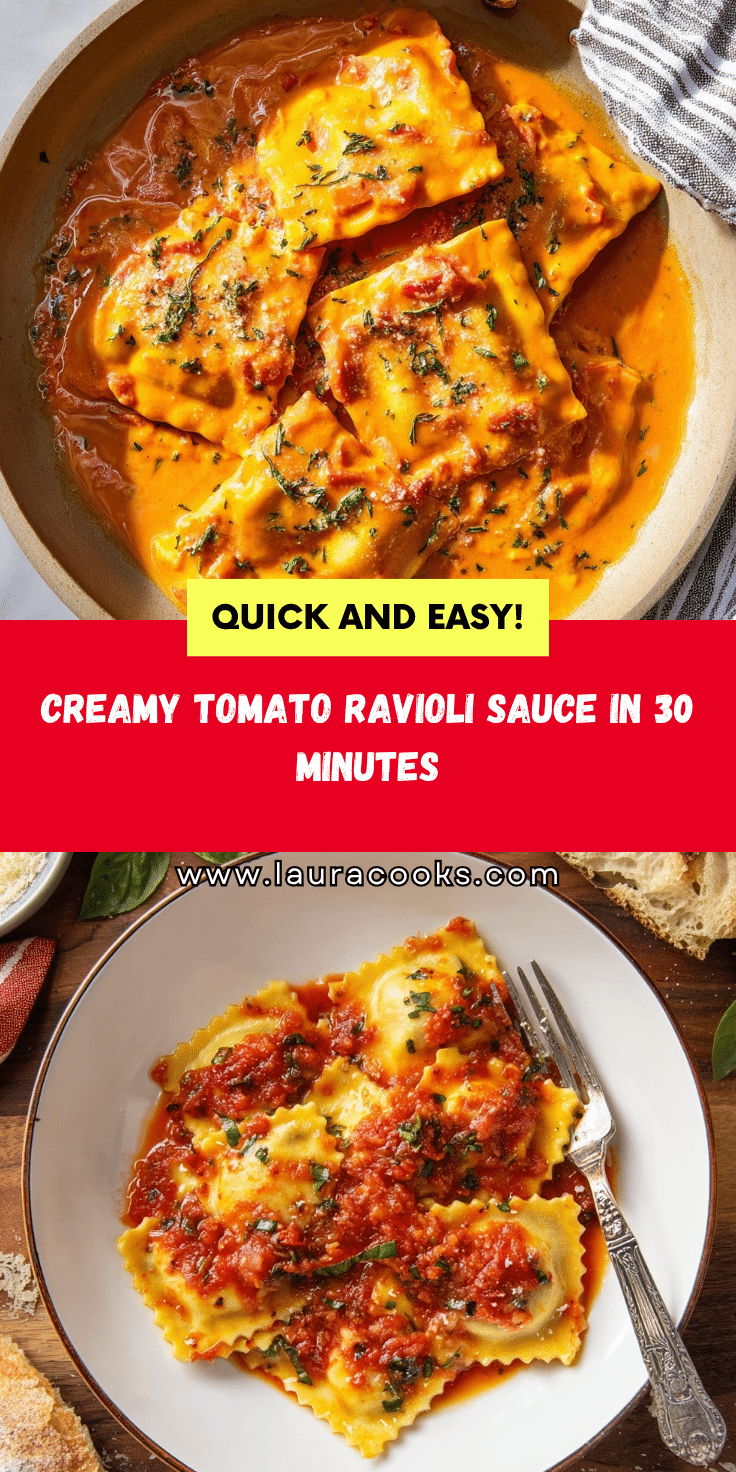 Easy Ravioli Sauce Recipe: Creamy Tomato Goodness for Weeknight Dinners