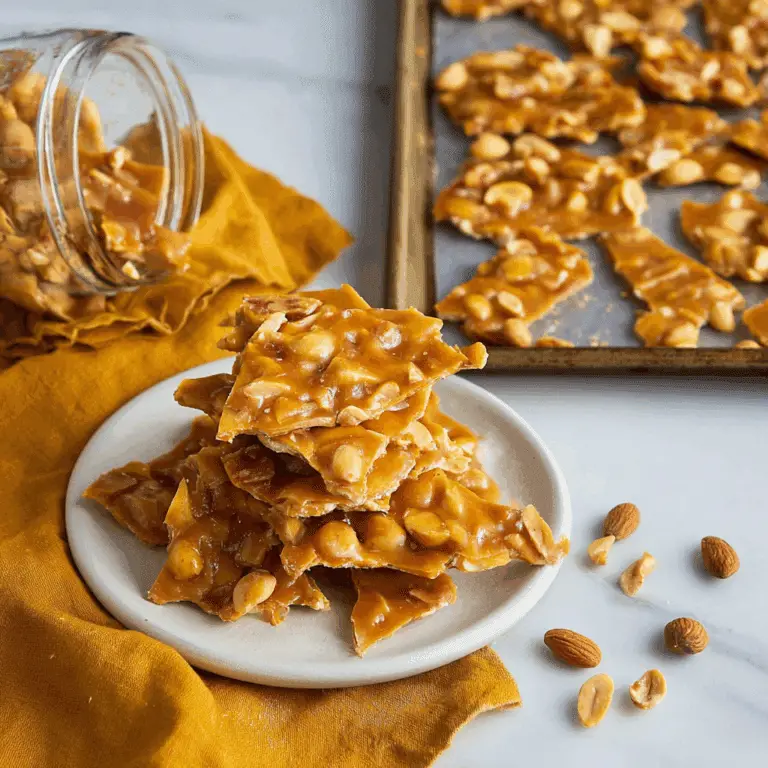 Vintage Peanut Brittle Recipe: Crunchy Golden Delight