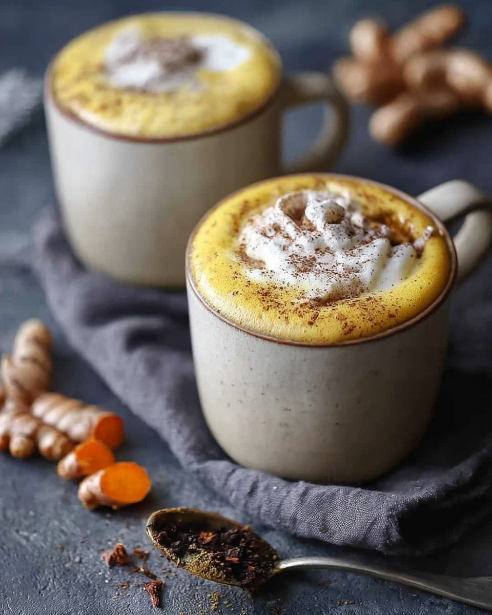 Spiced Golden Milk Hot Cocoa - A Velvety-Smooth Comfort Drink