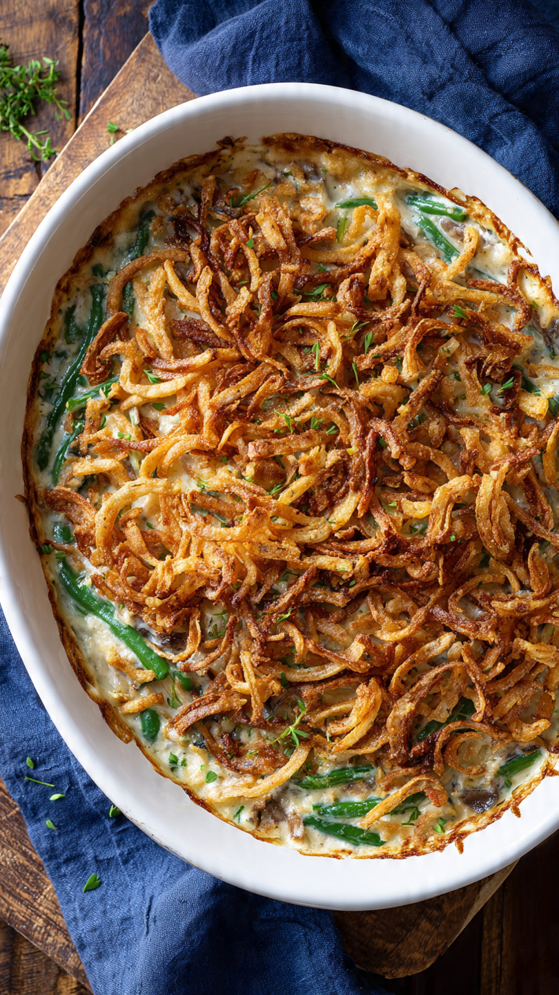 Green Bean Casserole: Nostalgic Comfort Food Recipe