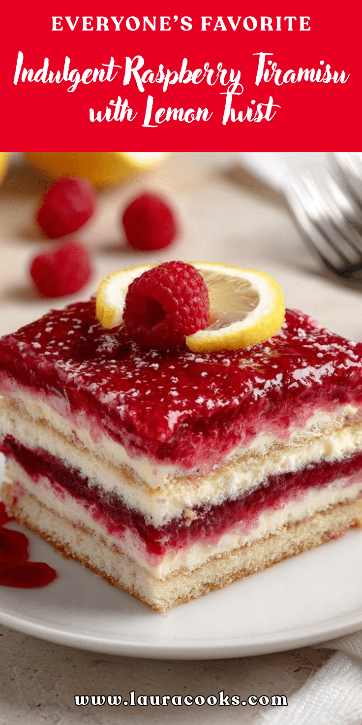 Raspberry Tiramisu Recipe: A Summery Twist on an Italian Classic