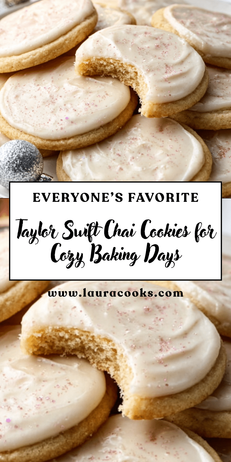 Taylor Swift Chai Cookies: Fall Baking Bliss