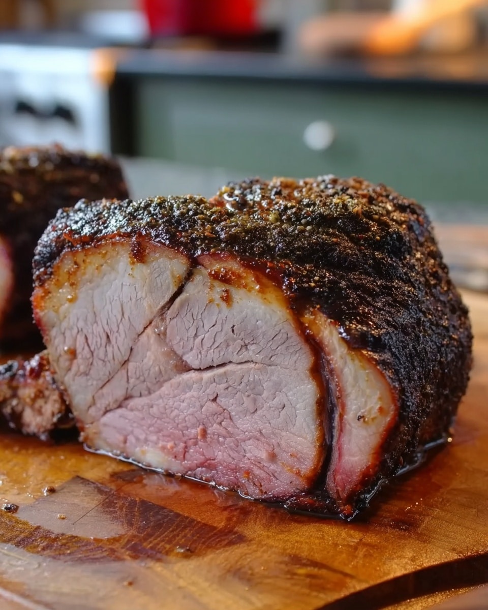 Chef John's Roasted Leg of Lamb with Pomegranate Molasses & Herbs