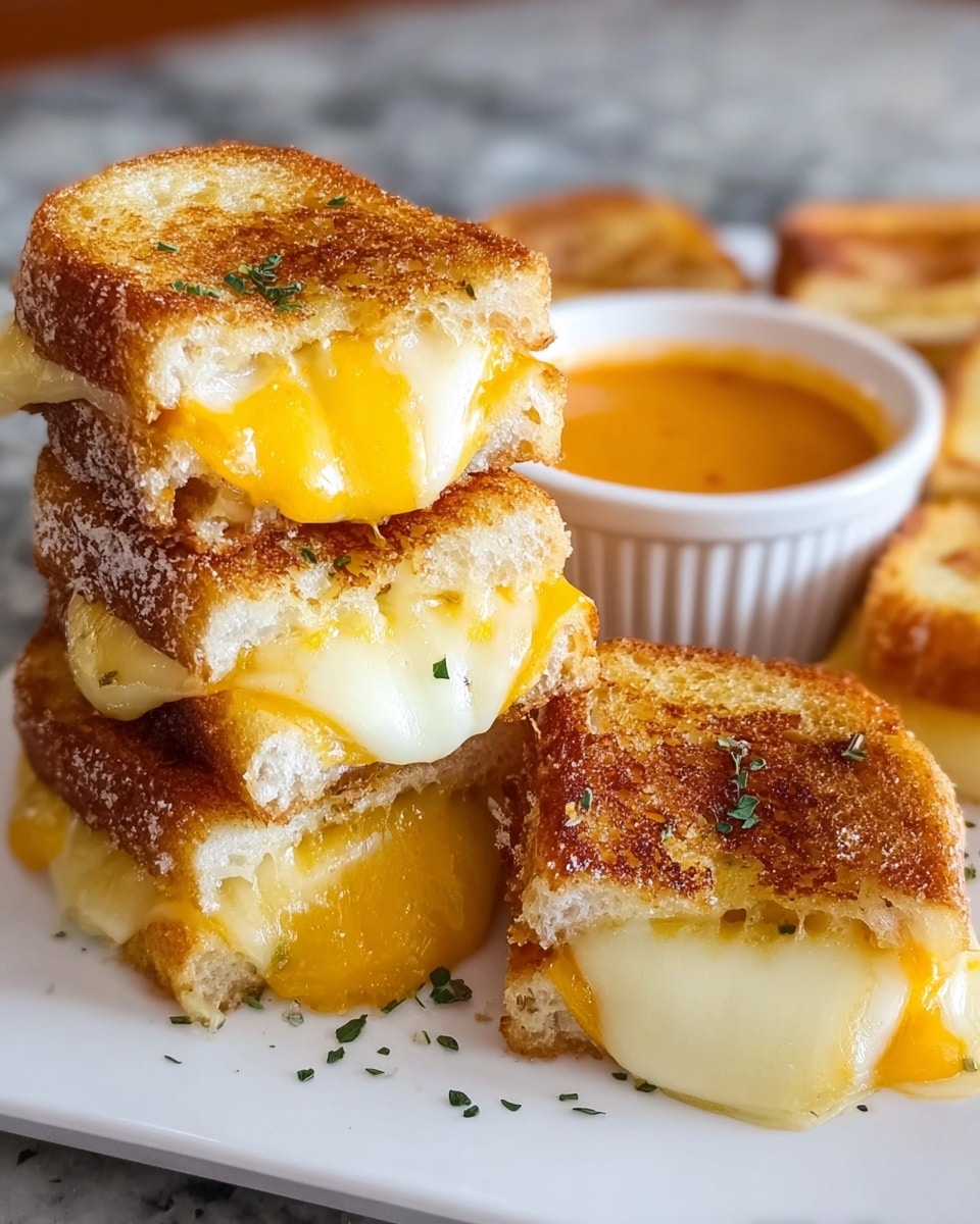 Mini Grilled Cheese Hawaiian Rolls | Quick, Cheesy Snacks