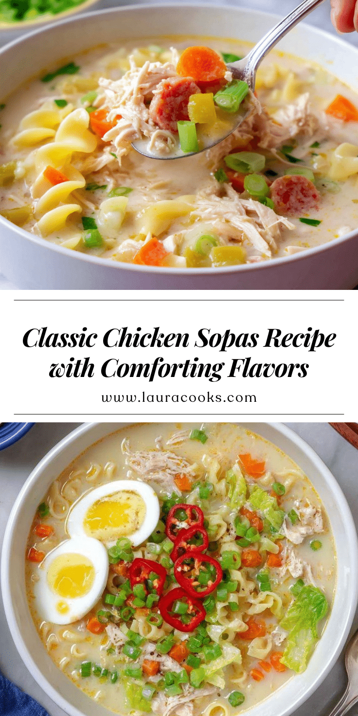 Chicken Sopas: Delicious Filipino Comfort in a Bowl