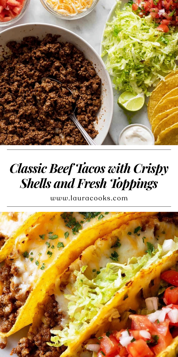 Old School Beef Tacos: Classic, Flavorful & Easy to Make