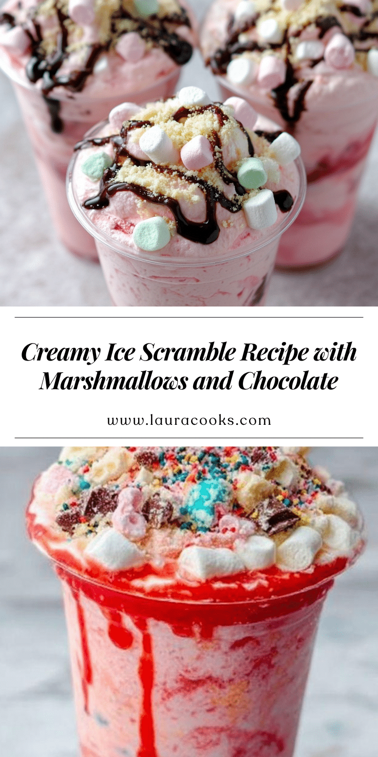 Ice Scramble Iskrambol with Marshmallow & Sprinkles | Refreshing ...