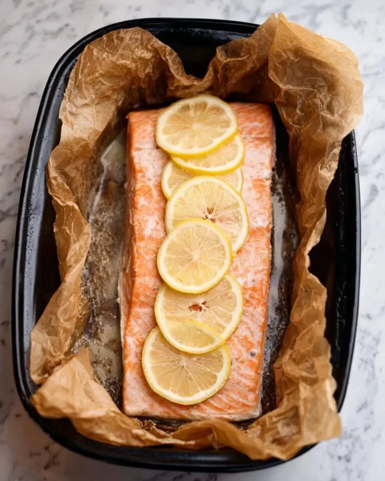 Slow-Cooker Lemon Dill Salmon - Easy & Delicious Seafood